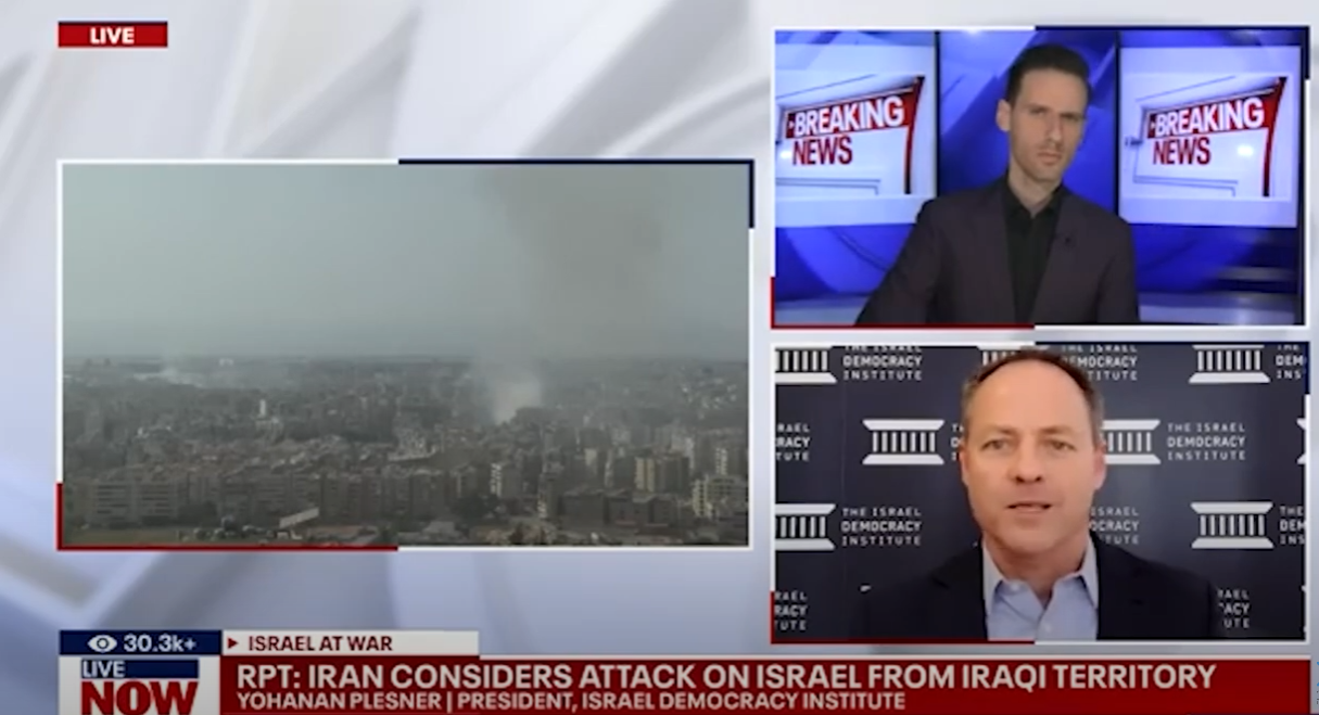 Yohanan Plesner on Fox LiveNOW | "The key to doing good in the region ...